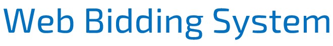 Web Bidding Login